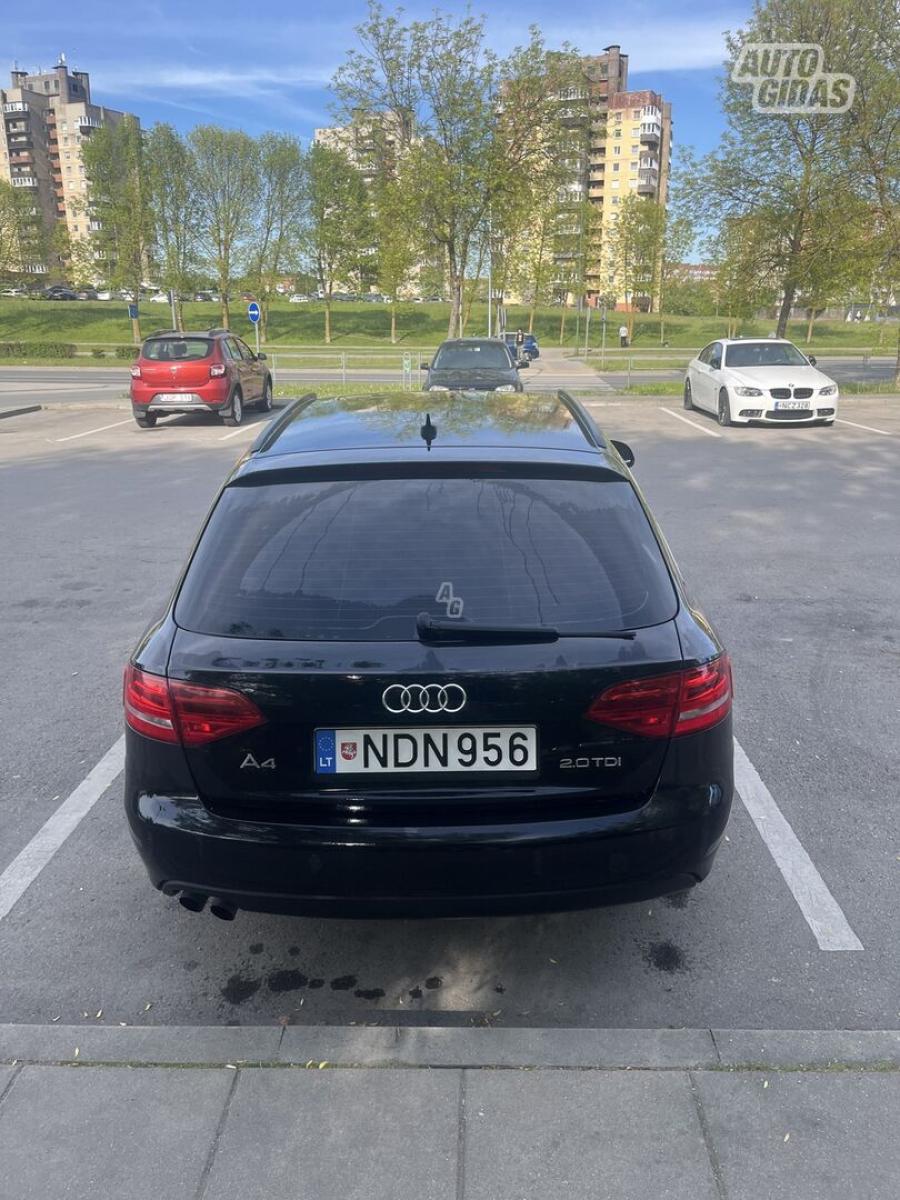 Melns Audi A4 2008 Klaipėda, ar dzinēja tilpumu 2.00 L un nobraukumu 284 tūkst. km par 5000 €, foto 5 vietnē AUTOMOTO.COM.LV
