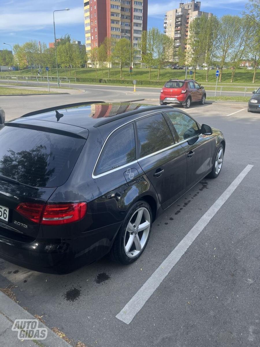 Melns Audi A4 2008 Klaipėda, ar dzinēja tilpumu 2.00 L un nobraukumu 284 tūkst. km par 5000 €, foto 6 vietnē AUTOMOTO.COM.LV