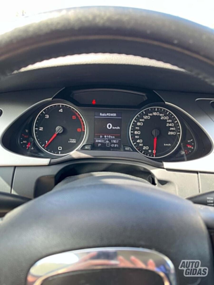 Melns Audi A4 2008 Klaipėda, ar dzinēja tilpumu 2.00 L un nobraukumu 284 tūkst. km par 5000 €, foto 10 vietnē AUTOMOTO.COM.LV