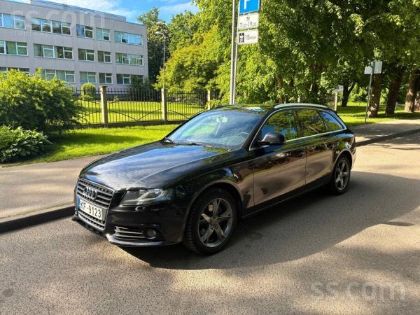 Melns Audi A4 2008 Rīga, ar dzinēja tilpumu 2.00 L un nobraukumu 369 tūkst. km par 5490 €, foto 2 vietnē AUTOMOTO.COM.LV