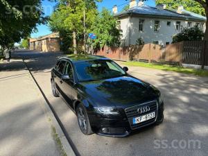 Black Audi A4 2008 in Riga, with an engine capacity of 2.00 L and mileage of 369 thousand km for 5490 €, photo  on AUTOMOTO.COM.LV