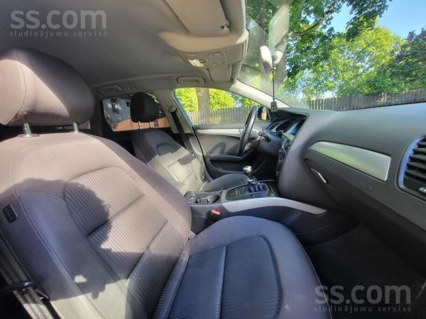 Black Audi A4 2008 in Riga, with an engine capacity of 2.00 L and mileage of 369 thousand km for 5490 €, photo 9 on AUTOMOTO.COM.LV