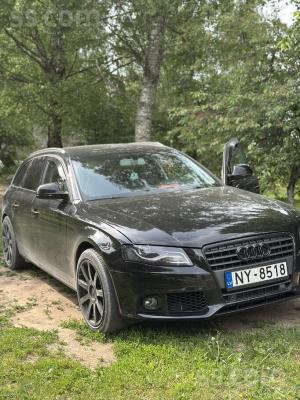 Черный Ауди А4 2008 в Кулдига, объемом двигателя 2.70 л и пробегом 370 тыс. км за 4000 €, фото  на AUTOMOTO.COM.LV