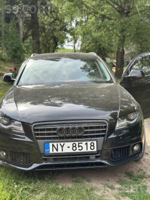 Черный Ауди А4 2008 в Кулдига, объемом двигателя 2.70 л и пробегом 370 тыс. км за 4000 €, фото 3 на AUTOMOTO.COM.LV