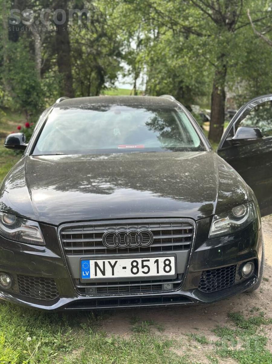 Черный Ауди А4 2008 в Кулдига, объемом двигателя 2.70 л и пробегом 370 тыс. км за 4000 €, фото 3 на AUTOMOTO.COM.LV