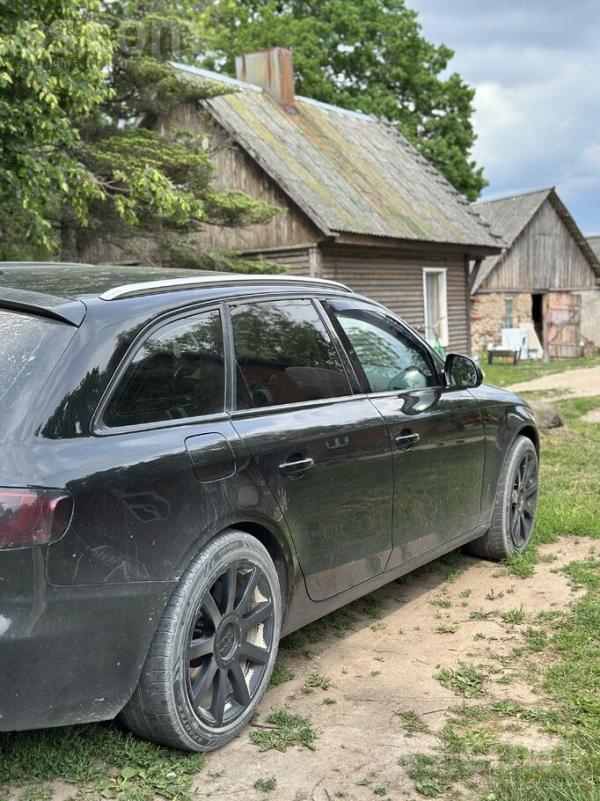 Black Audi A4 2008 in Kuldiga, with an engine capacity of 2.70 L and mileage of 370 thousand km for 4000 €, photo 3 on AUTOMOTO.COM.LV