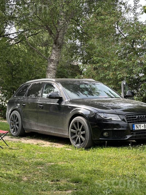 Black Audi A4 2008 in Kuldiga, with an engine capacity of 2.70 L and mileage of 370 thousand km for 4000 €, photo 7 on AUTOMOTO.COM.LV