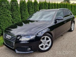 Black Audi A4 2008 in Bauska, with an engine capacity of 2.00 L and mileage of 412 thousand km for 4550 €, photo 1 on AUTOMOTO.COM.LV