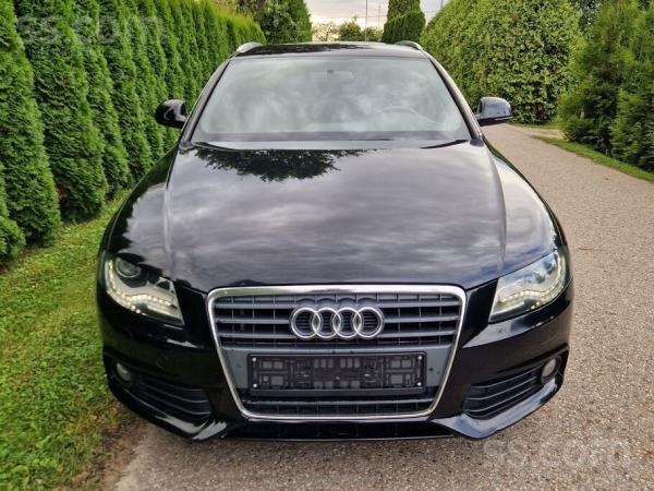 Black Audi A4 2008 in Bauska, with an engine capacity of 2.00 L and mileage of 412 thousand km for 4550 €, photo 4 on AUTOMOTO.COM.LV