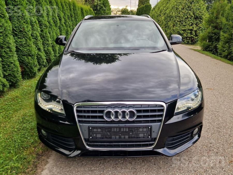 Black Audi A4 2008 in Bauska, with an engine capacity of 2.00 L and mileage of 412 thousand km for 4550 €, photo 4 on AUTOMOTO.COM.LV