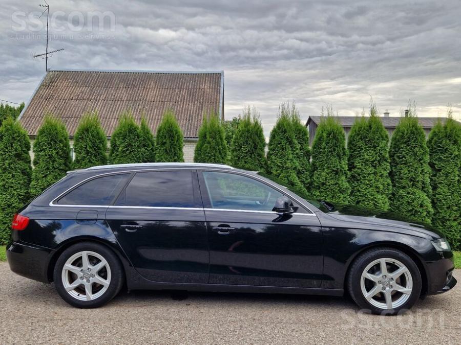 Black Audi A4 2008 in Bauska, with an engine capacity of 2.00 L and mileage of 412 thousand km for 4550 €, photo 6 on AUTOMOTO.COM.LV