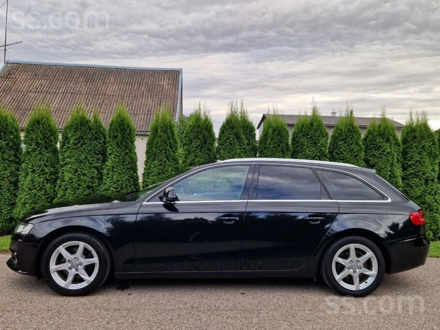 Black Audi A4 2008 in Bauska, with an engine capacity of 2.00 L and mileage of 412 thousand km for 4550 €, photo 7 on AUTOMOTO.COM.LV