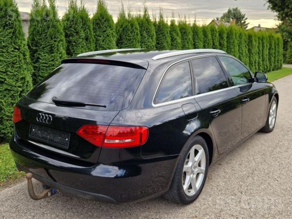 Black Audi A4 2008 in Bauska, with an engine capacity of 2.00 L and mileage of 412 thousand km for 4550 €, photo 8 on AUTOMOTO.COM.LV