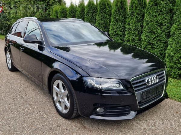 Black Audi A4 2008 in Bauska, with an engine capacity of 2.00 L and mileage of 412 thousand km for 4550 €, photo 10 on AUTOMOTO.COM.LV