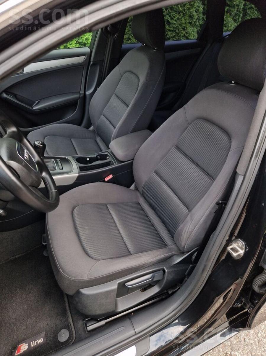 Black Audi A4 2008 in Bauska, with an engine capacity of 2.00 L and mileage of 412 thousand km for 4550 €, photo 15 on AUTOMOTO.COM.LV