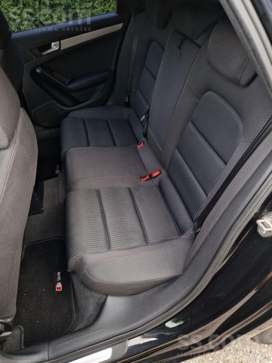 Black Audi A4 2008 in Bauska, with an engine capacity of 2.00 L and mileage of 412 thousand km for 4550 €, photo 17 on AUTOMOTO.COM.LV