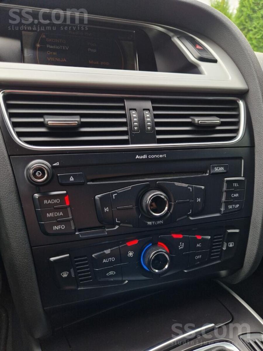 Black Audi A4 2008 in Bauska, with an engine capacity of 2.00 L and mileage of 412 thousand km for 4550 €, photo 21 on AUTOMOTO.COM.LV
