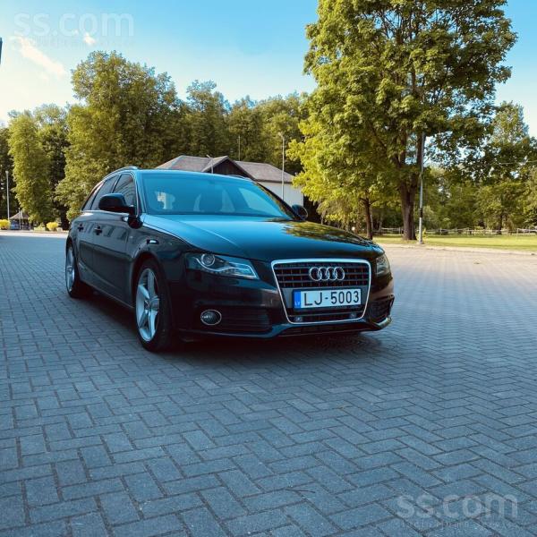 Melns Audi A4 2008 Jelgava, ar dzinēja tilpumu 2.70 L un nobraukumu 338 tūkst. km par 4300 €, foto 5 vietnē AUTOMOTO.COM.LV