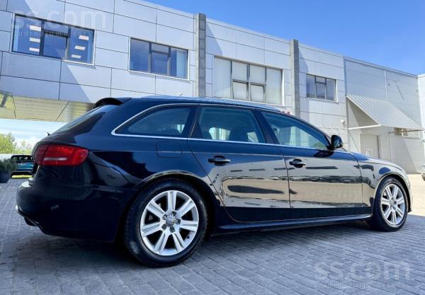 Black Audi A4 2008 in Riga, with an engine capacity of 2.00 L and mileage of 393 thousand km for 3490 €, photo 6 on AUTOMOTO.COM.LV