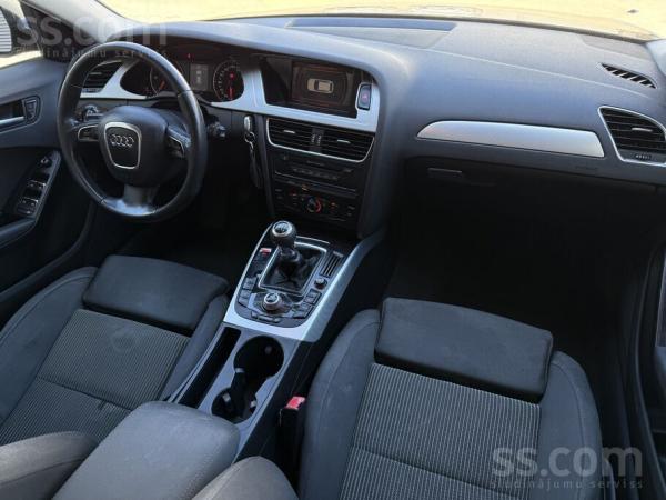 Black Audi A4 2008 in Riga, with an engine capacity of 2.00 L and mileage of 393 thousand km for 3490 €, photo 10 on AUTOMOTO.COM.LV