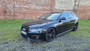 Melns Audi A4 2008 Liepāja, ar dzinēja tilpumu 2.00 L un nobraukumu 335 tūkst. km par 5250 €, foto  vietnē AUTOMOTO.COM.LV