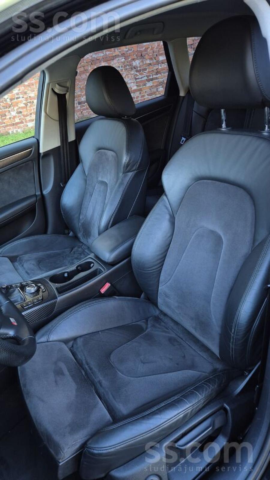 Melns Audi A4 2008 Liepāja, ar dzinēja tilpumu 2.00 L un nobraukumu 335 tūkst. km par 5250 €, foto 12 vietnē AUTOMOTO.COM.LV