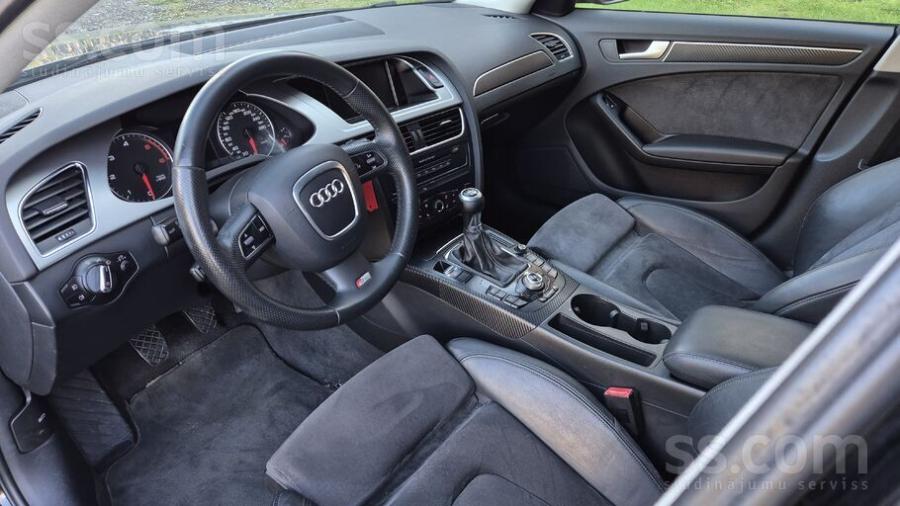 Melns Audi A4 2008 Liepāja, ar dzinēja tilpumu 2.00 L un nobraukumu 335 tūkst. km par 5250 €, foto 13 vietnē AUTOMOTO.COM.LV