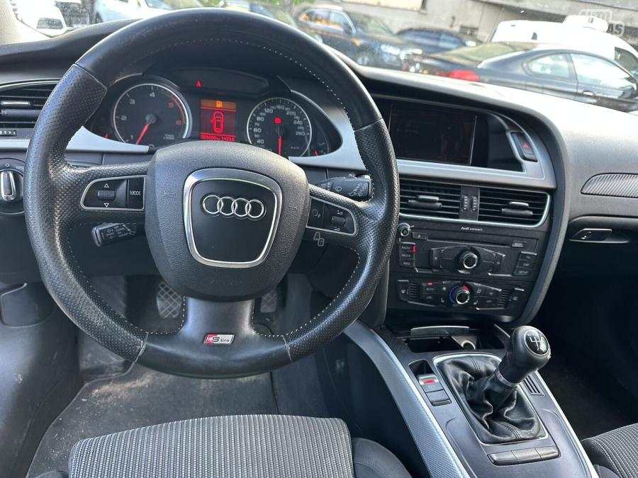 Black Audi A4 2008 in Vilnius, with an engine capacity of 2.70 L and mileage of 359 thousand km for 2299 €, photo 10 on AUTOMOTO.COM.LV