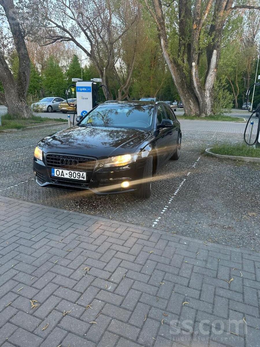 Melns Audi A4 2008 Liepāja, ar dzinēja tilpumu 1.80 L un nobraukumu 313 tūkst. km par 4550 €, foto 1 vietnē AUTOMOTO.COM.LV