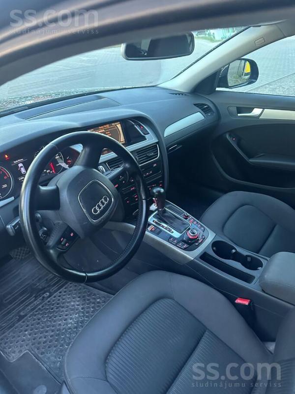 Black Audi A4 2008 in Liepaja, with an engine capacity of 1.80 L and mileage of 313 thousand km for 4550 €, photo 8 on AUTOMOTO.COM.LV