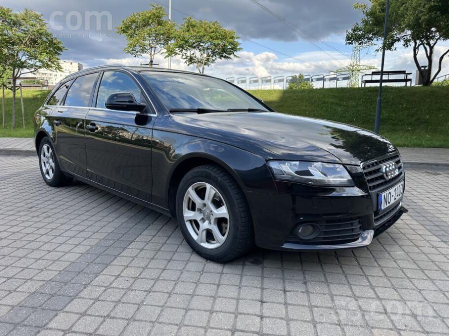 Черный Ауди А4 2008 в Рига, объемом двигателя 2.00 л и пробегом 290 тыс. км за 3400 €, фото 1 на AUTOMOTO.COM.LV