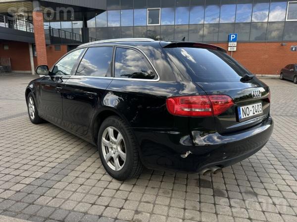 Melns Audi A4 2008 Rīga, ar dzinēja tilpumu 2.00 L un nobraukumu 290 tūkst. km par 3400 €, foto 3 vietnē AUTOMOTO.COM.LV