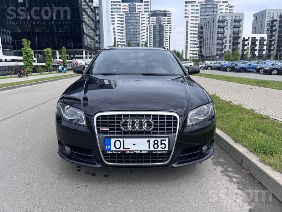 Melns Audi A4 2008 Rīga, ar dzinēja tilpumu 2.00 L un nobraukumu 286 tūkst. km par 4250 €, foto 3 vietnē AUTOMOTO.COM.LV