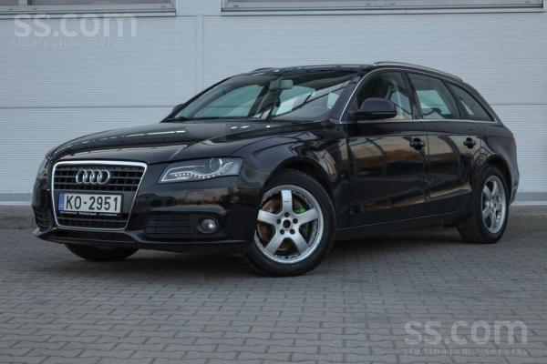Melns Audi A4 2008 Rīga, ar dzinēja tilpumu 2.70 L un nobraukumu 0 tūkst. km par 4995 €, foto 1 vietnē AUTOMOTO.COM.LV