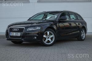 Black Audi A4 2008 in Riga, with an engine capacity of 2.70 L and mileage of 0 thousand km for 4995 €, photo  on AUTOMOTO.COM.LV