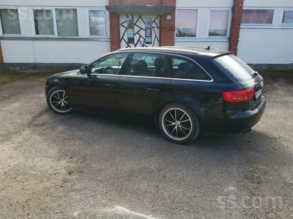Melns Audi A4 2008 Valmiera, ar dzinēja tilpumu 2.00 L un nobraukumu 311 tūkst. km par 4900 €, foto 6 vietnē AUTOMOTO.COM.LV