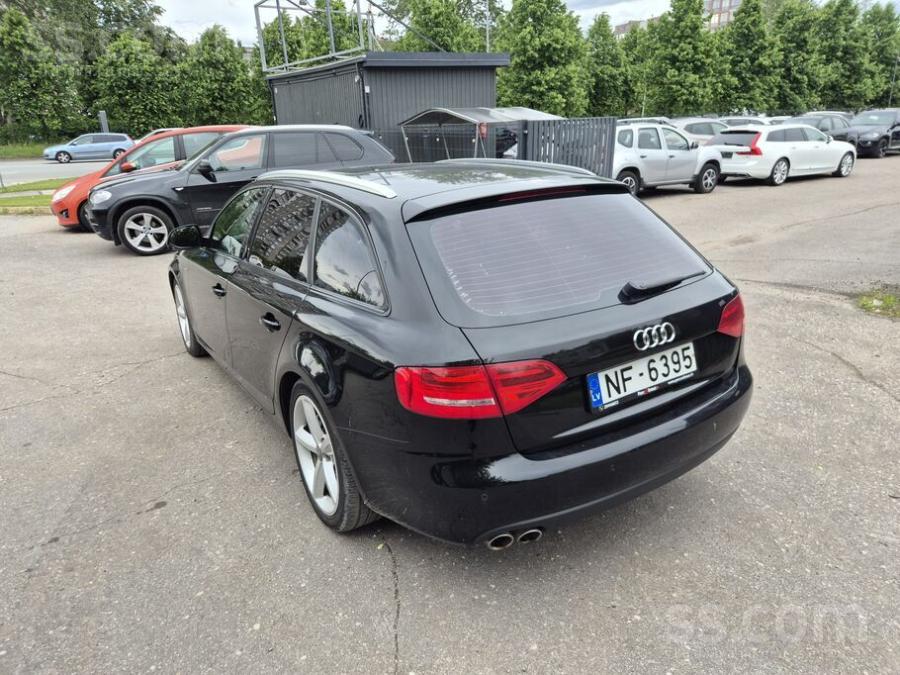 Black Audi A4 2008 in Riga, with an engine capacity of 2.00 L and mileage of 290 thousand km for 4990 €, photo 9 on AUTOMOTO.COM.LV
