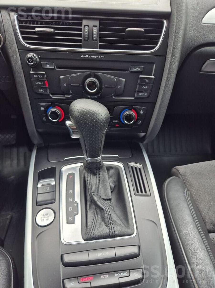 Black Audi A4 2008 in Riga, with an engine capacity of 2.00 L and mileage of 290 thousand km for 4990 €, photo 15 on AUTOMOTO.COM.LV