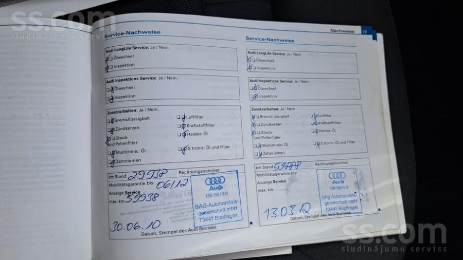 Черный Ауди А4 2008 в Огре, объемом двигателя 1.80 л и пробегом 264 тыс. км за 4850 €, фото 27 на AUTOMOTO.COM.LV