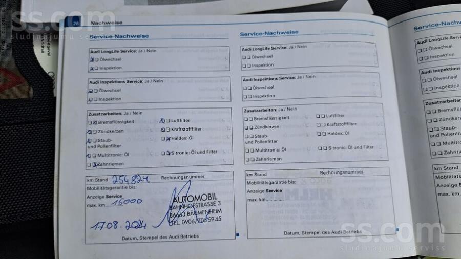 Черный Ауди А4 2008 в Огре, объемом двигателя 1.80 л и пробегом 264 тыс. км за 4850 €, фото 30 на AUTOMOTO.COM.LV