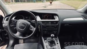 Black Audi A4 2008 in Valmiera, with an engine capacity of 2.00 L and mileage of 327 thousand km for 5100 €, photo 8 on AUTOMOTO.COM.LV