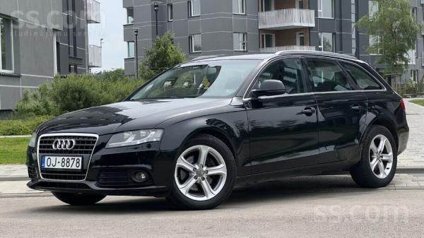 Melns Audi A4 2008 Rīga, ar dzinēja tilpumu 2.00 L un nobraukumu 333 tūkst. km par 4250 €, foto 3 vietnē AUTOMOTO.COM.LV