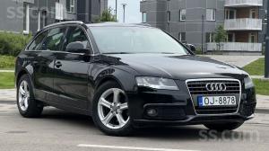 Black Audi A4 2008 in Riga, with an engine capacity of 2.00 L and mileage of 333 thousand km for 4250 €, photo 5 on AUTOMOTO.COM.LV