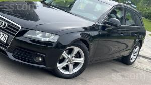 Black Audi A4 2008 in Riga, with an engine capacity of 2.00 L and mileage of 333 thousand km for 4250 €, photo 6 on AUTOMOTO.COM.LV