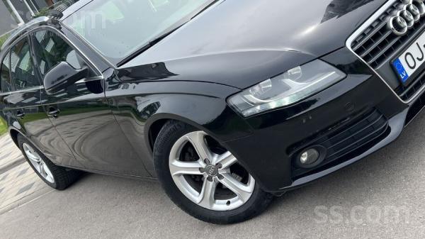 Melns Audi A4 2008 Rīga, ar dzinēja tilpumu 2.00 L un nobraukumu 333 tūkst. km par 4250 €, foto 6 vietnē AUTOMOTO.COM.LV