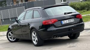 Black Audi A4 2008 in Riga, with an engine capacity of 2.00 L and mileage of 333 thousand km for 4250 €, photo 11 on AUTOMOTO.COM.LV