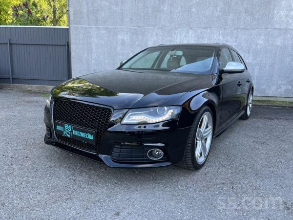 Черный Ауди А4 2008 в Лиепая, объемом двигателя 2.00 л и пробегом 297 тыс. км за 6750 €, фото 1 на AUTOMOTO.COM.LV