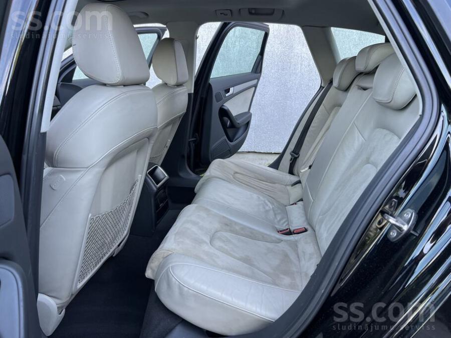 Melns Audi A4 2008 Liepāja, ar dzinēja tilpumu 2.00 L un nobraukumu 297 tūkst. km par 6750 €, foto 10 vietnē AUTOMOTO.COM.LV