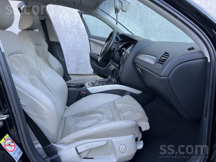 Melns Audi A4 2008 Liepāja, ar dzinēja tilpumu 2.00 L un nobraukumu 297 tūkst. km par 6750 €, foto 11 vietnē AUTOMOTO.COM.LV
