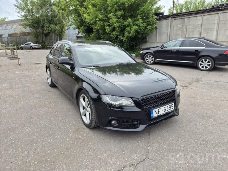 Черный Ауди А4 2008 в Рига, объемом двигателя 2.00 л и пробегом 290 тыс. км за 4990 €, фото 3 на AUTOMOTO.COM.LV